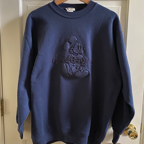 Disney | Sweaters | Vintage Walt Disney World Mickey Crewneck ...